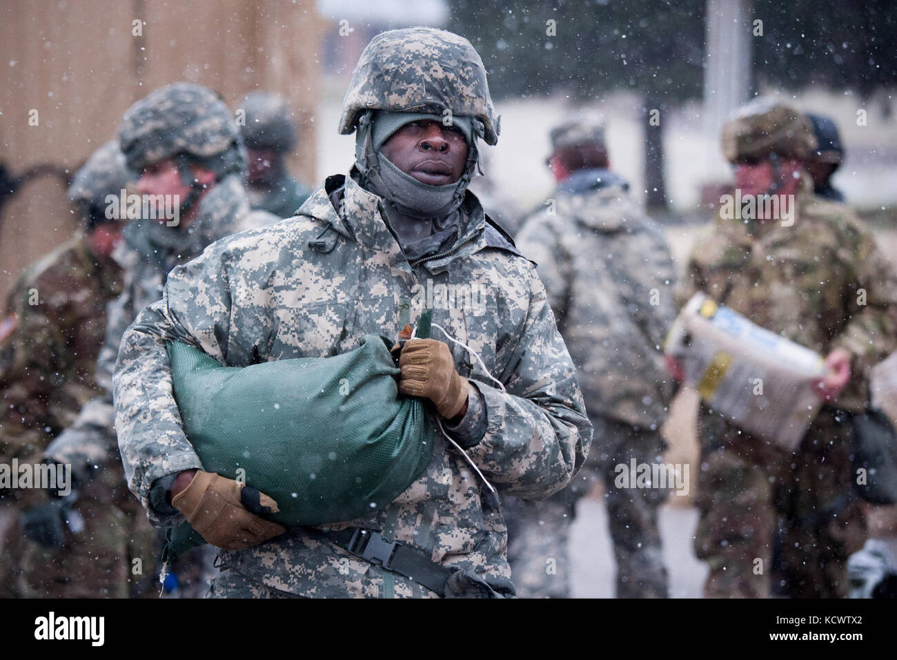 U.S. Soldiers assigned to the 251st Area Support Medical Company, South ...