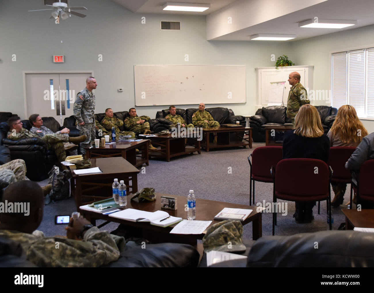 Chaplain (Maj.) Ronald Thompson, South Carolina National Guard, asks U ...