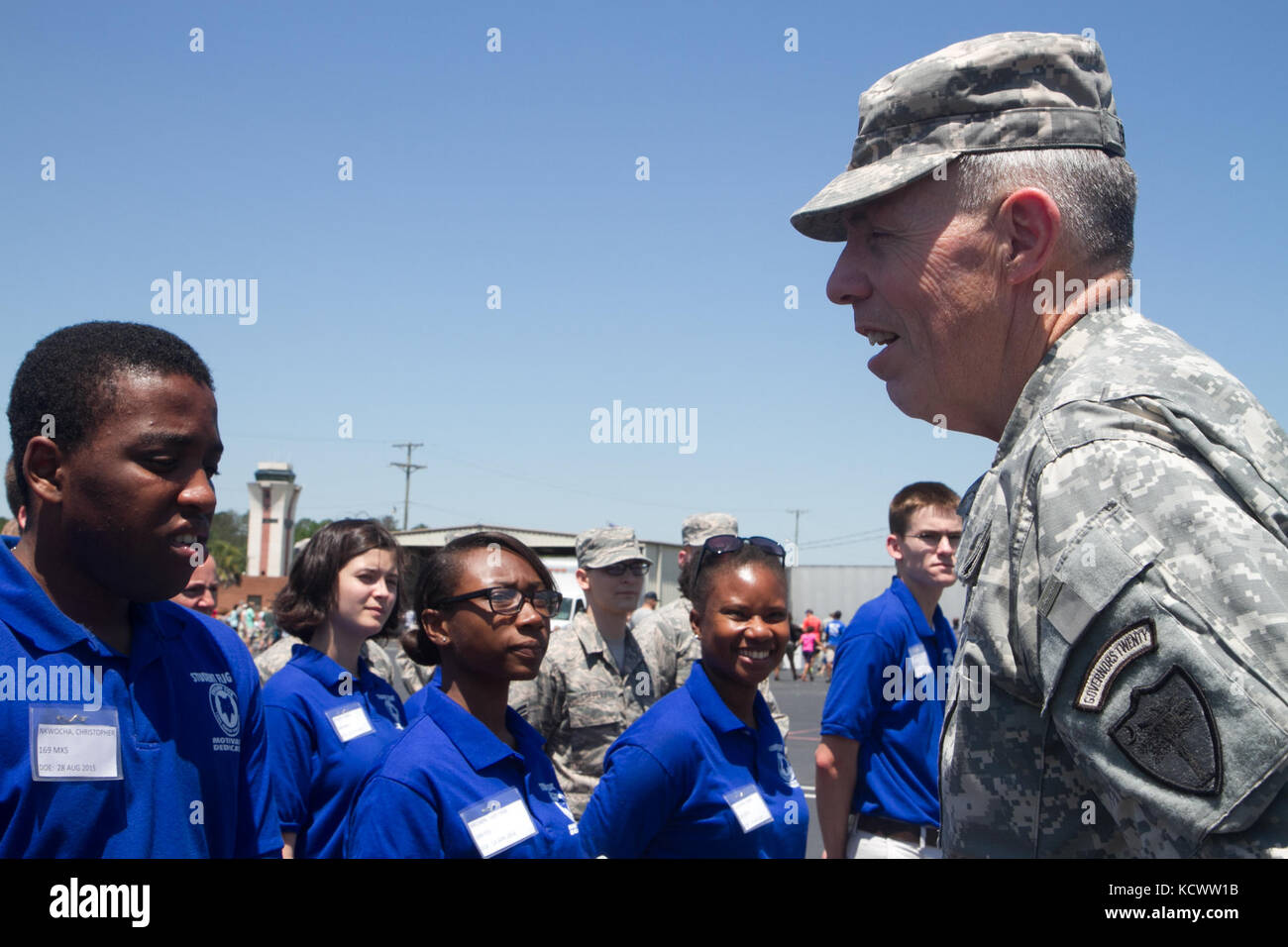U.S. Army Command Sergeant Major Robert H. Brickley, state command ...