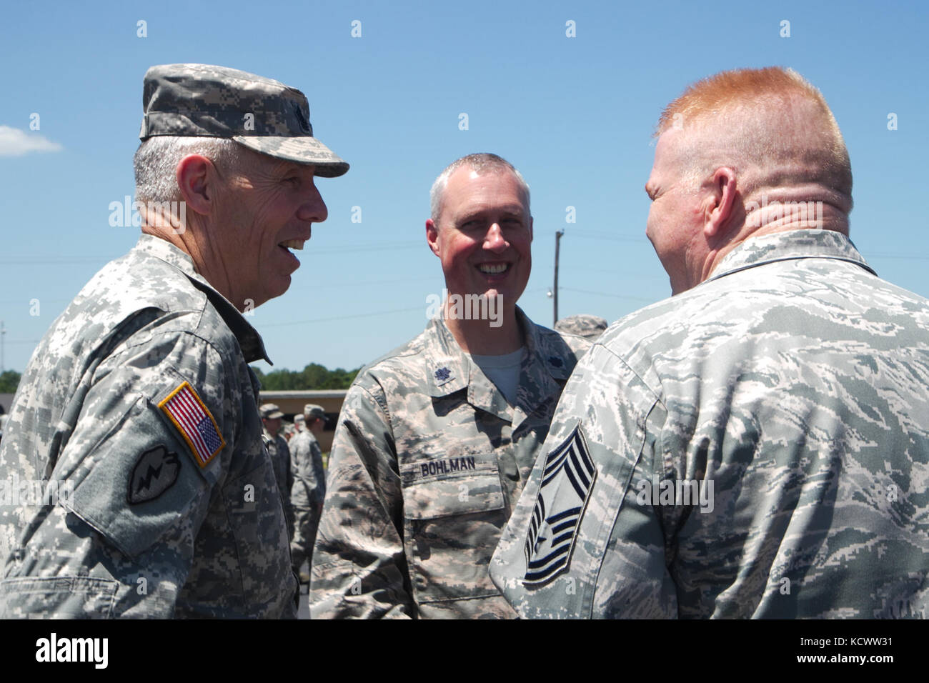U.S. Army Command Sergeant Major Robert H. Brickley, state command ...