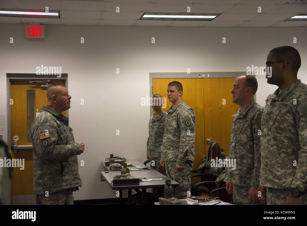 U.S. Army Col. James Barkley, state aviation officer for the South ...