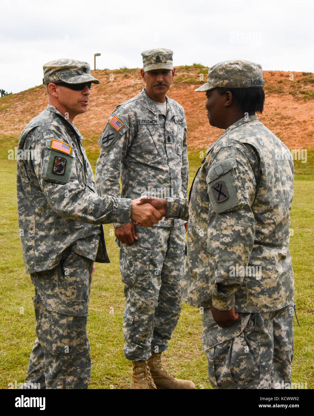 U.S. Army Spc. Courtney Robinson, Alpha Co., 218th BSB, South Carolina ...