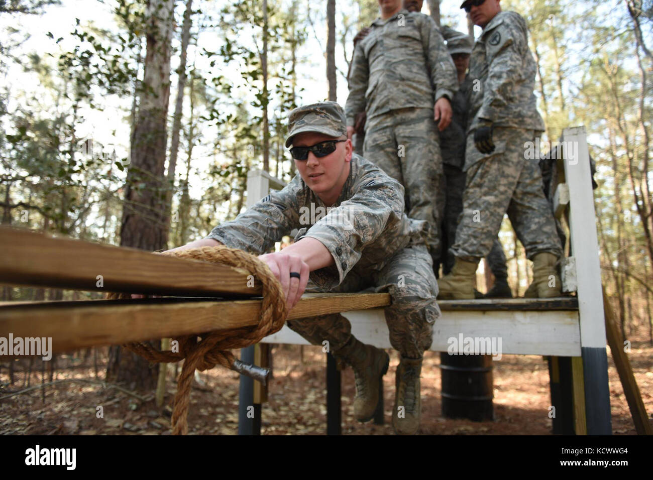 Members of the South Carolina National Guard Pre-Mobilization Training ...