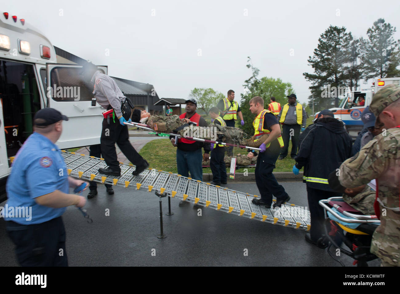 First responder from multiple hospitals, fire departments and law ...