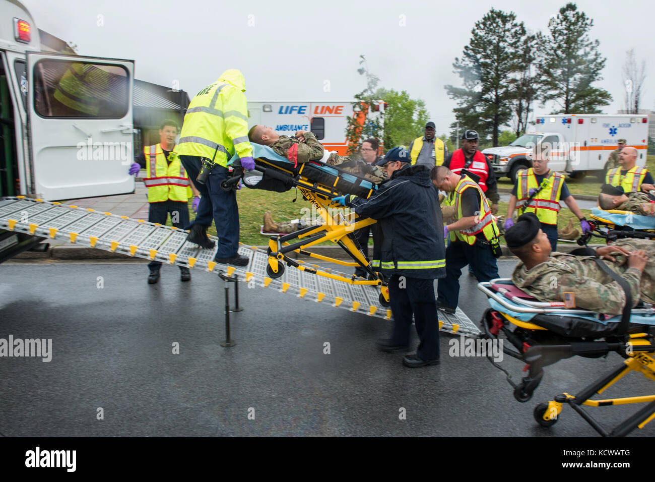 First responder from multiple hospitals, fire departments and law ...