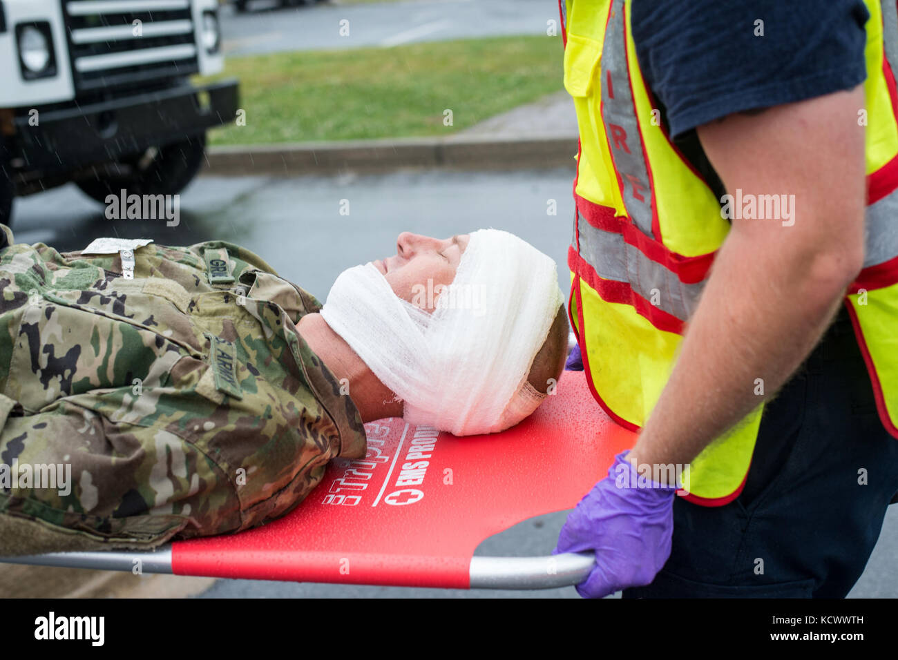 First responder from multiple hospitals, fire departments and law ...
