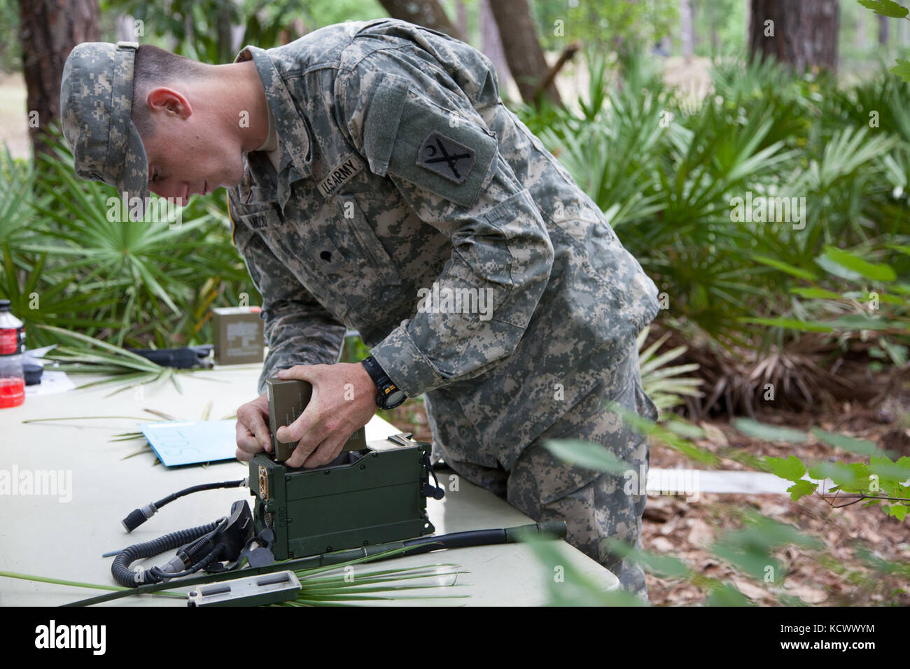 South Carolina Army National Guard Soldier Robert McCoy, 4-118th ...