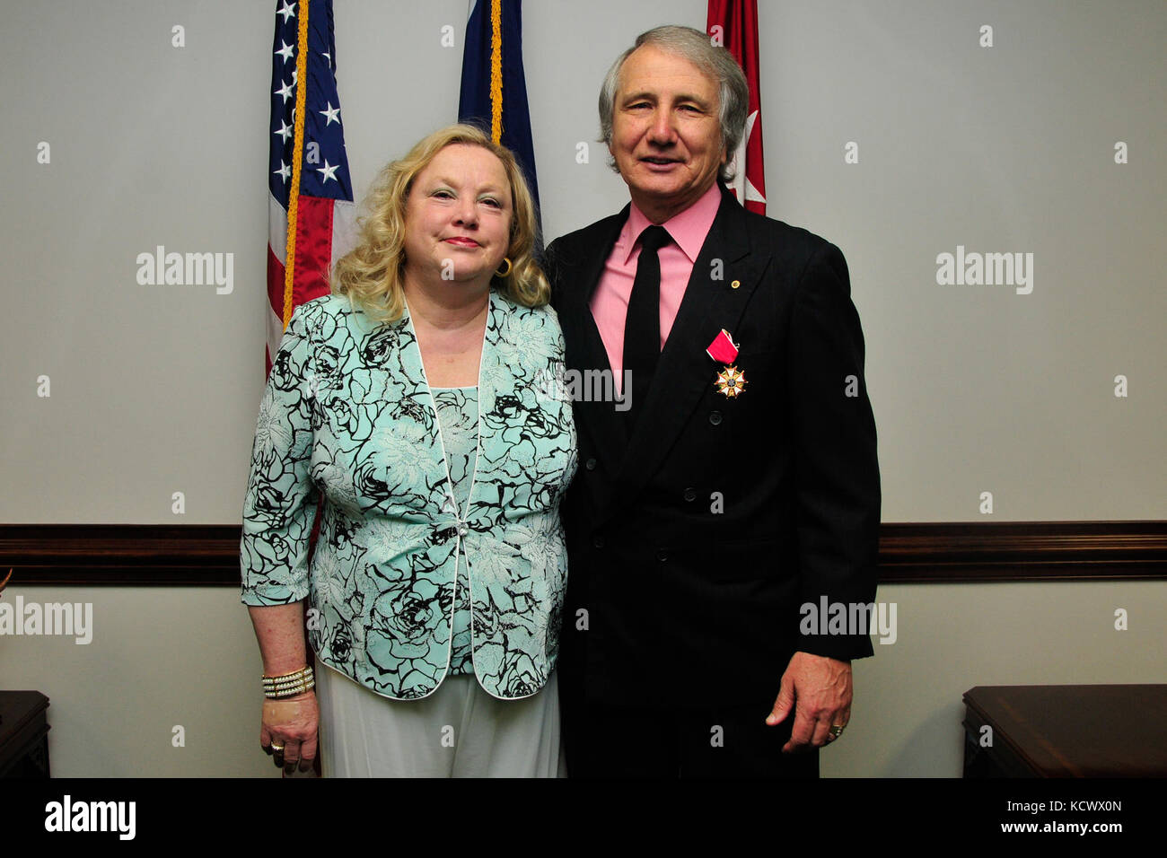 U.S. Army Chief Warrant Officer 4 James P. Jernigan celebrates his ...
