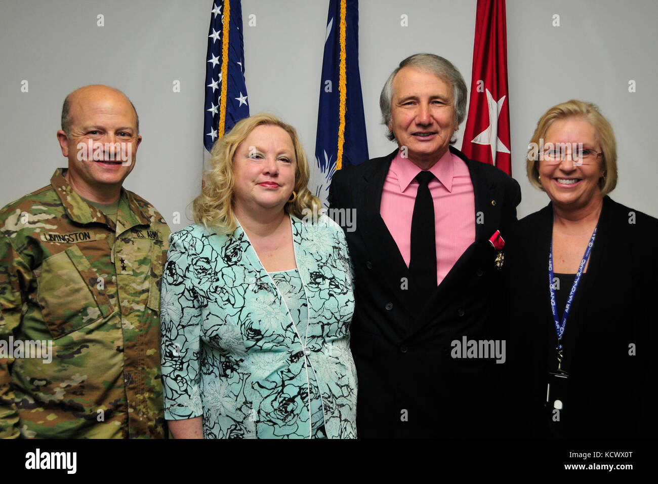 U.S. Army Chief Warrant Officer 4 James P. Jernigan celebrates his ...