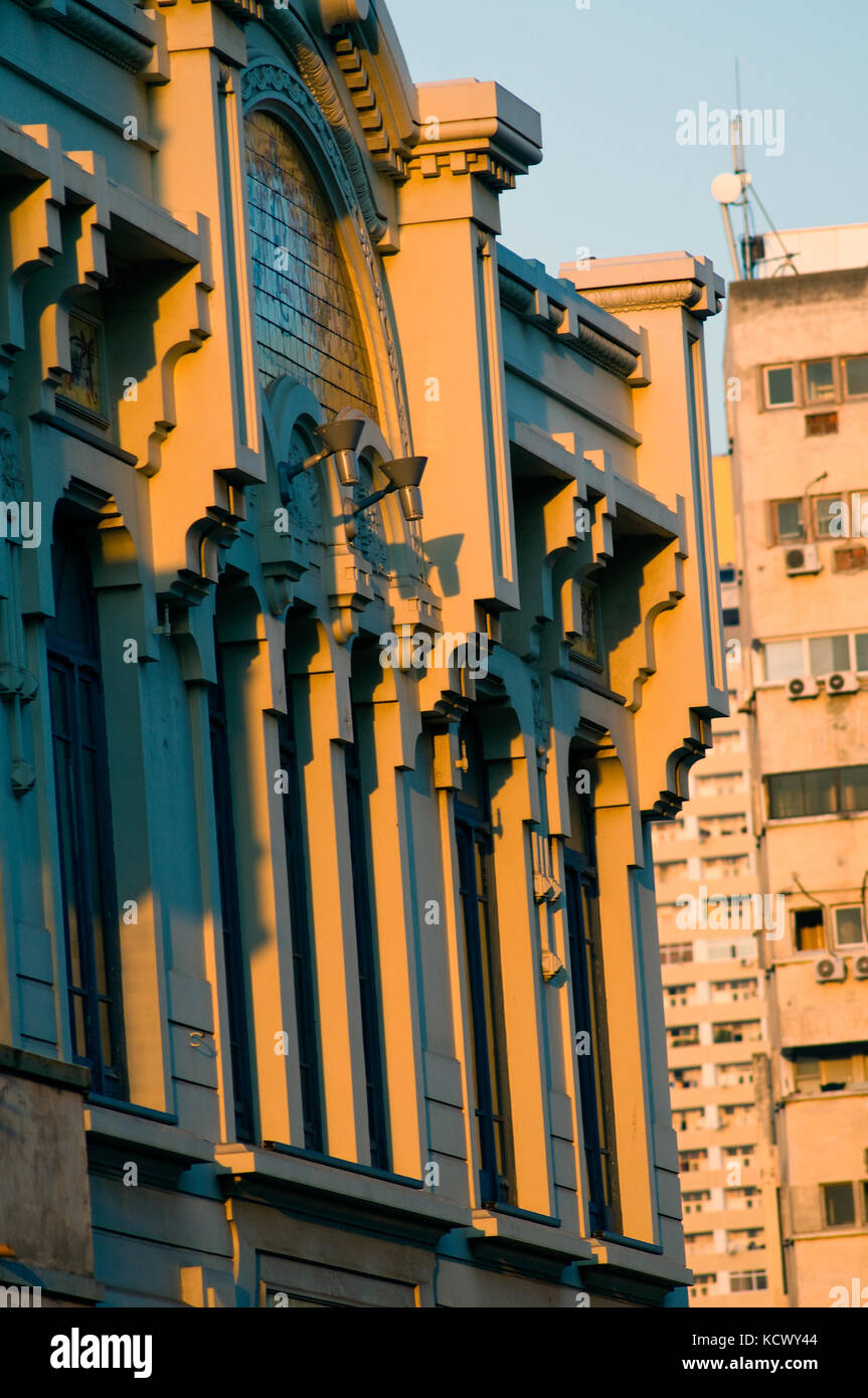 portuguese colonial architecture, port area, maputo, mozambique Stock ...
