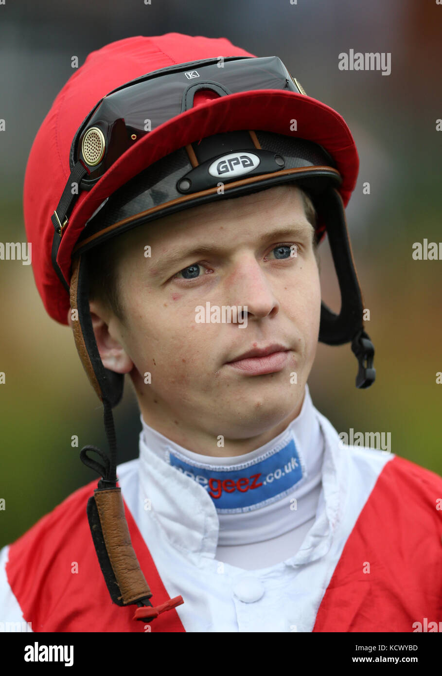 Jockey David Probert at Newmarket Racecourse. PRESS ASSOCIATION Photo ...