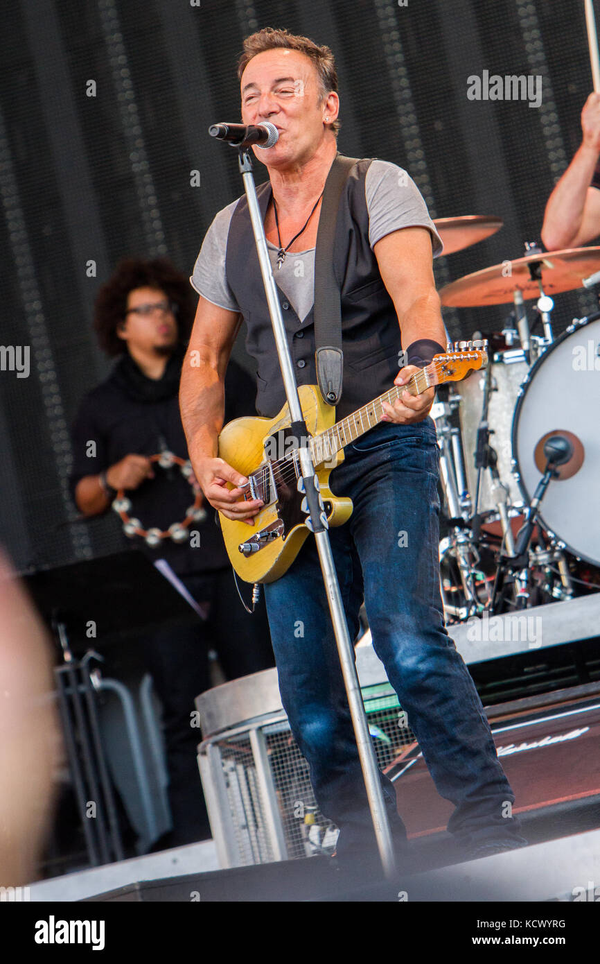 Zurich Switzerland. 09th July 2012. Bruce Springsteen performs live on ...