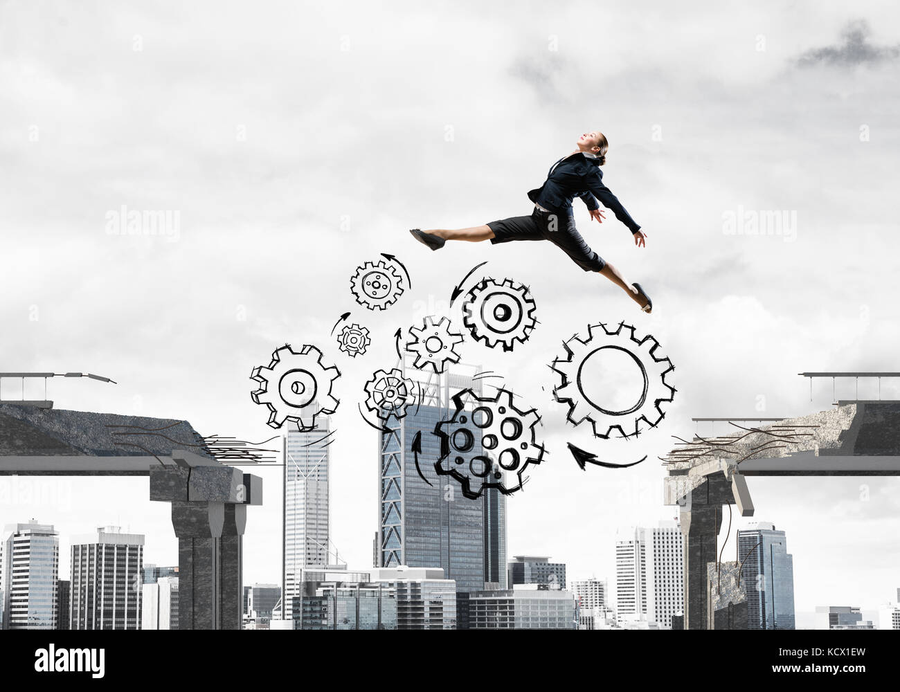 Problem and difficulties overcoming concept Stock Photo - Alamy