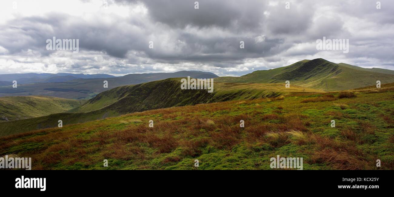Dark storm clouds over the Northern Fells Stock Photo - Alamy