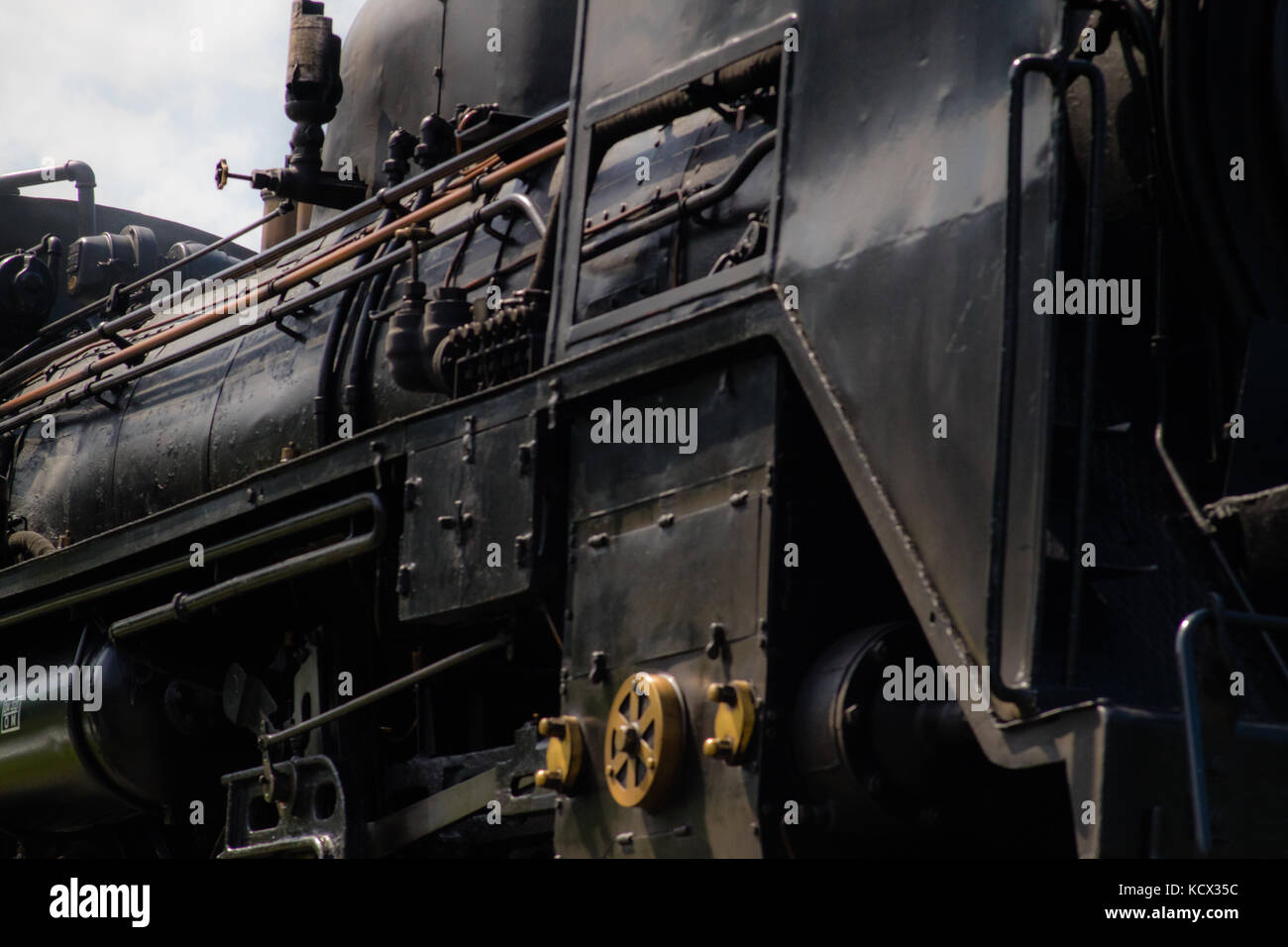 Steam Locomotive Side View High Resolution Stock Photography and Images ...