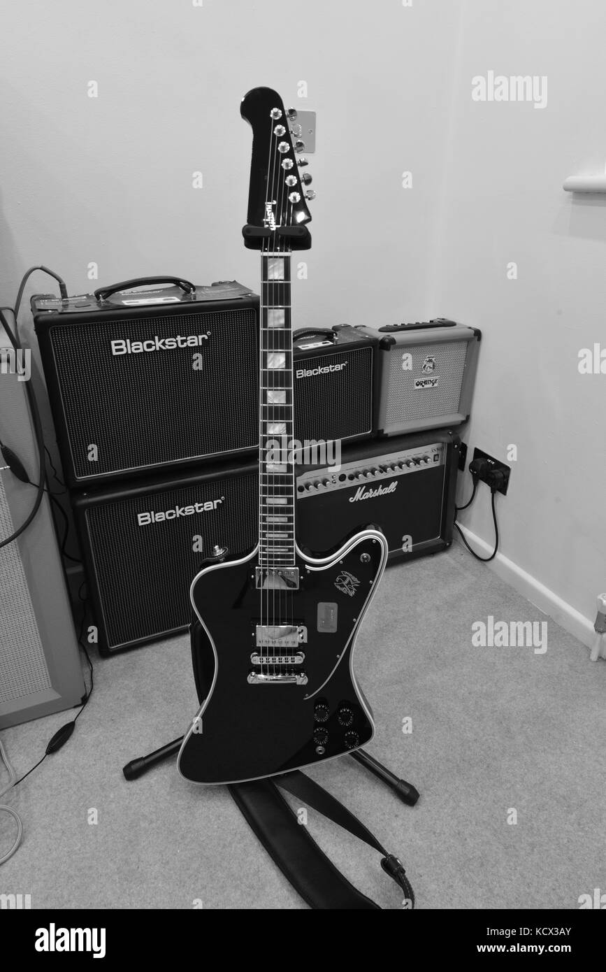 Gibson Firebird Custom Stock Photo - Alamy