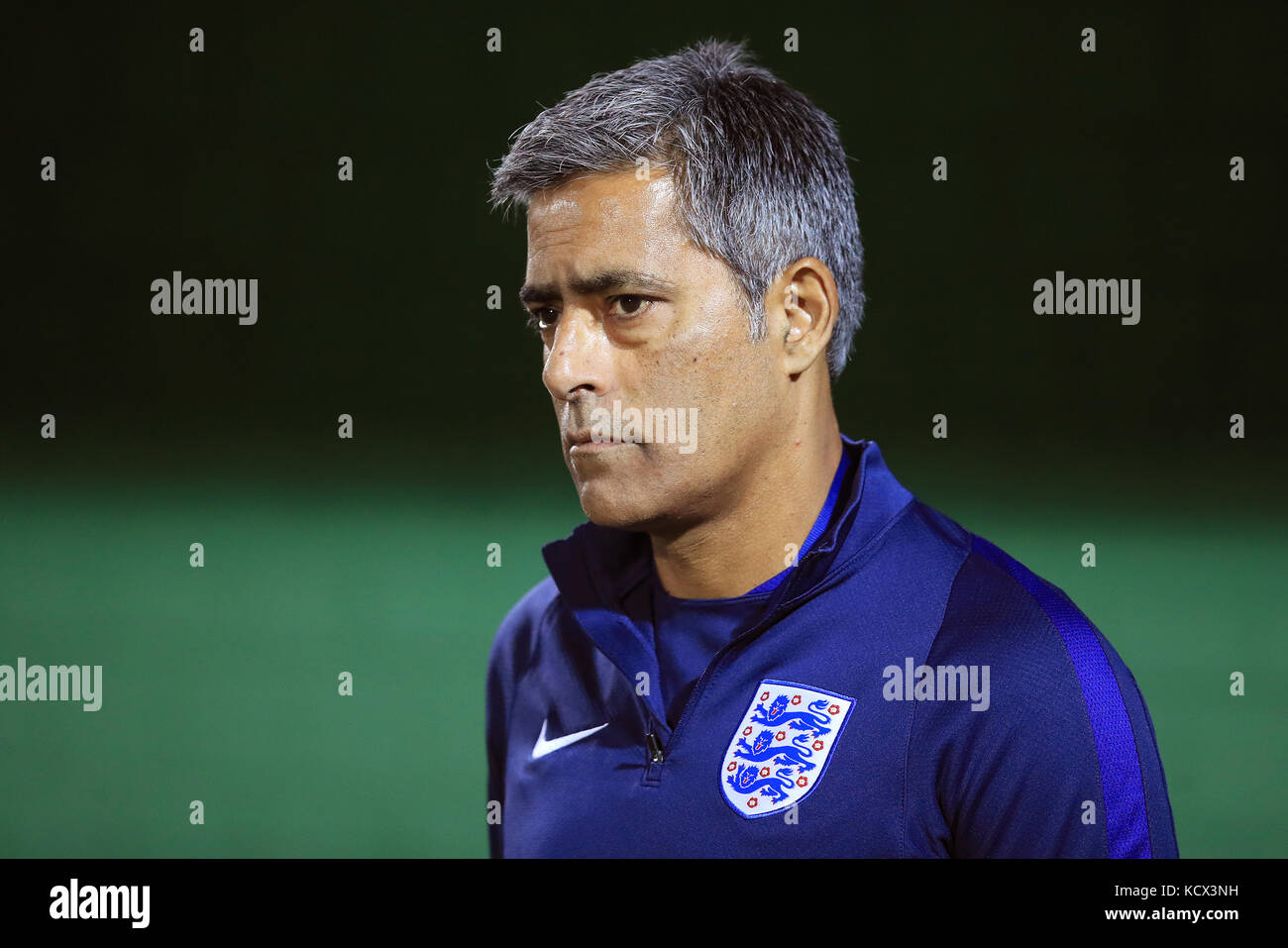 Dr Robin Chakraverty during the training session at the LFF Stadium ...