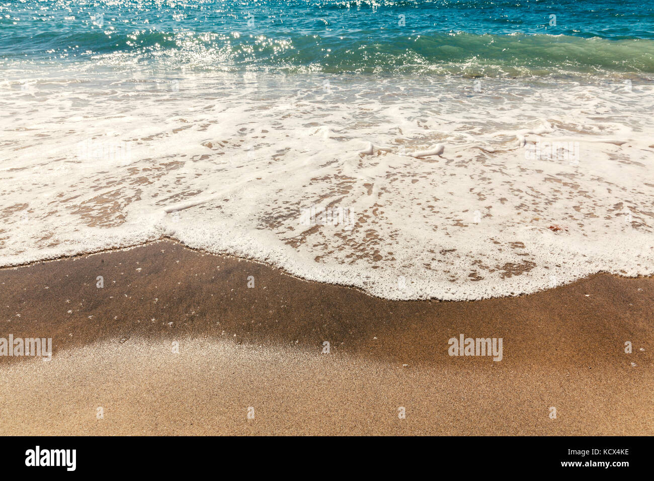 water splashing in blue sea Stock Photo - Alamy