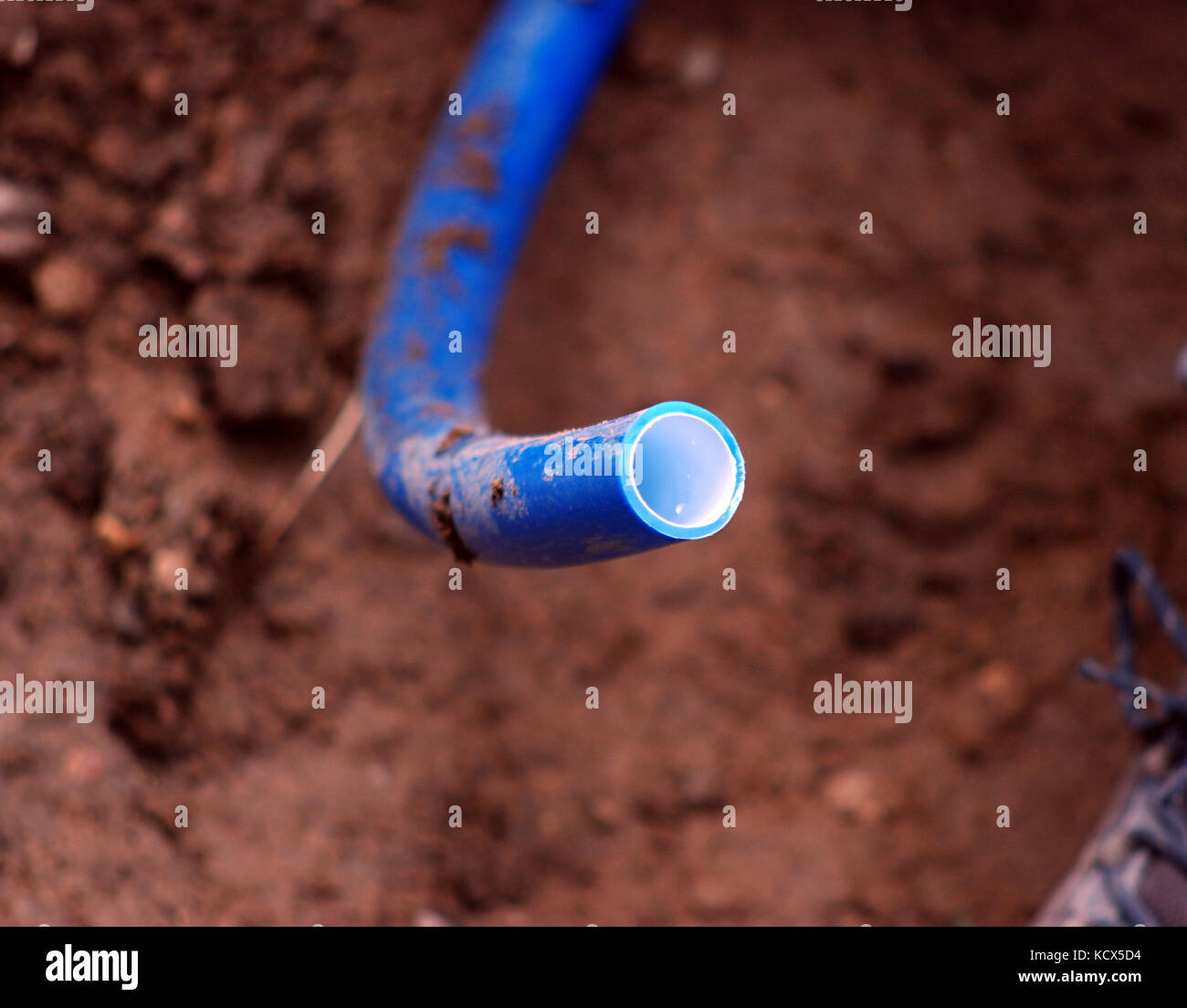 Instalation of a water in a house, picture Stock Photo - Alamy