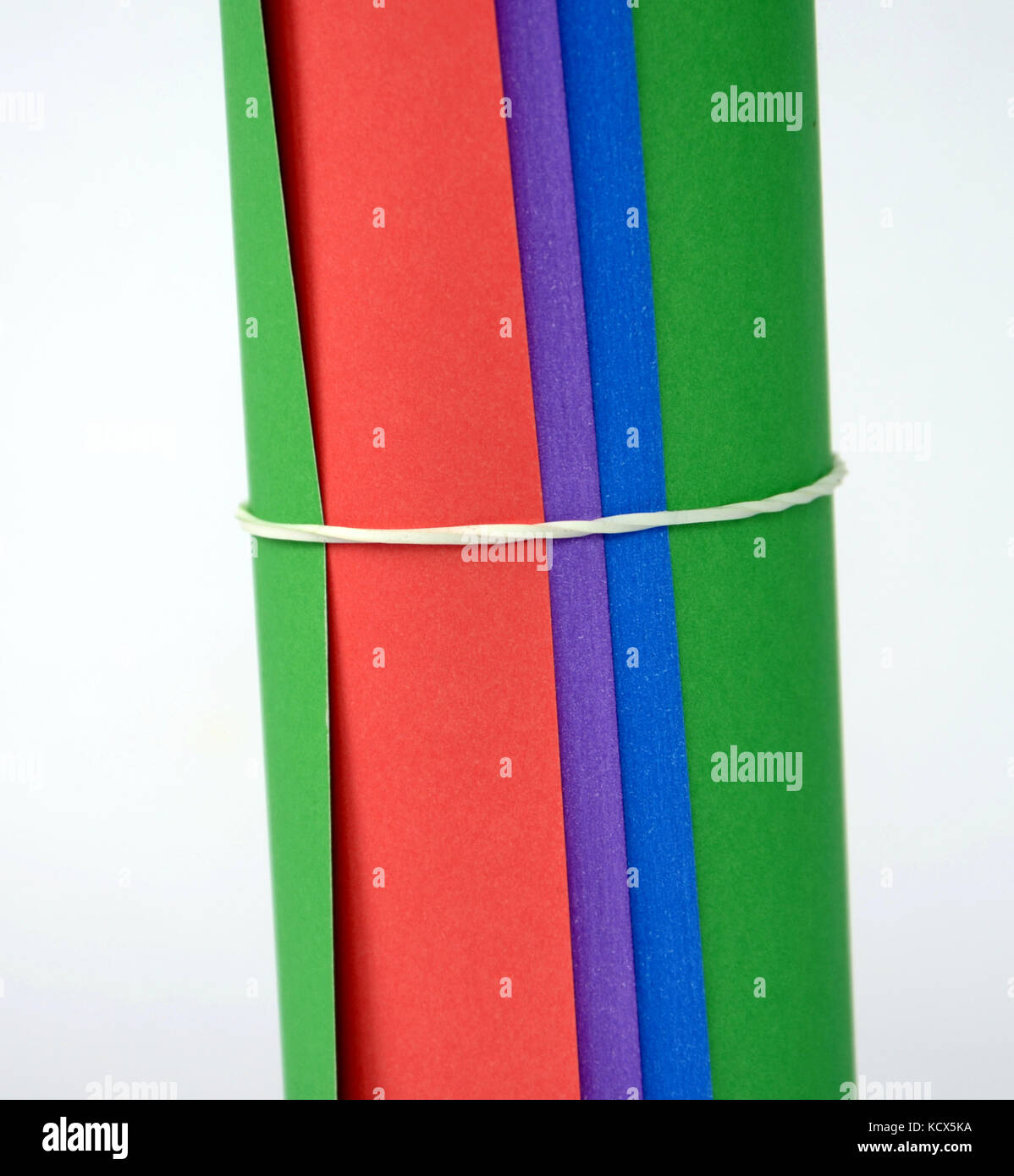 picture of a various color papers.color concept Stock Photo - Alamy
