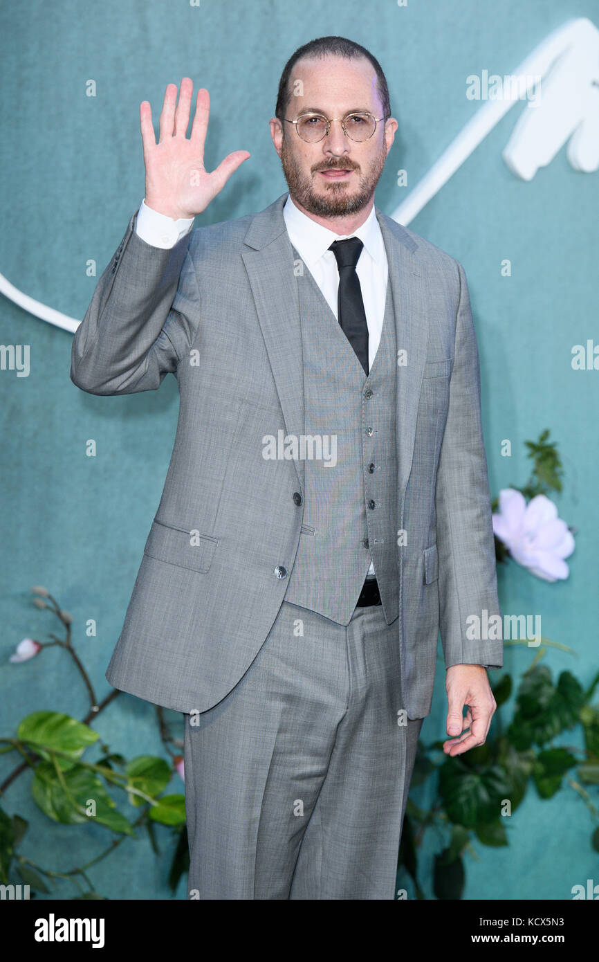 Mother Premiere Arrivals London. Britain Featuring: Darren Aronofsky ...