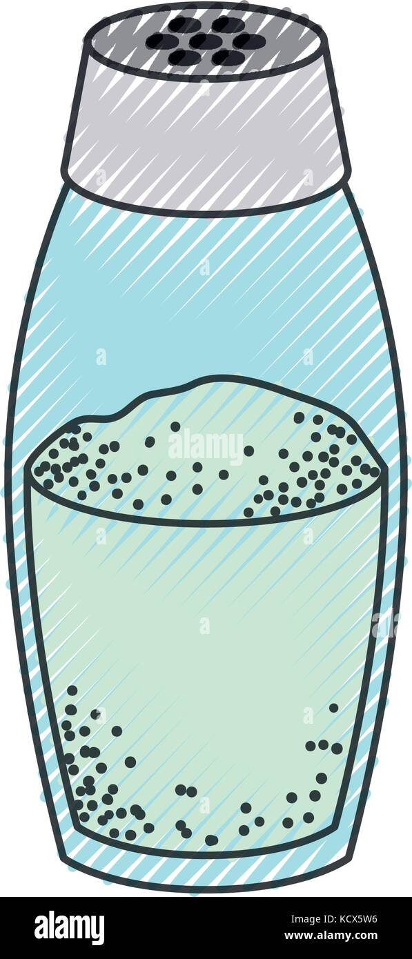 salt container colored crayon silhouette Stock Vector Image & Art - Alamy