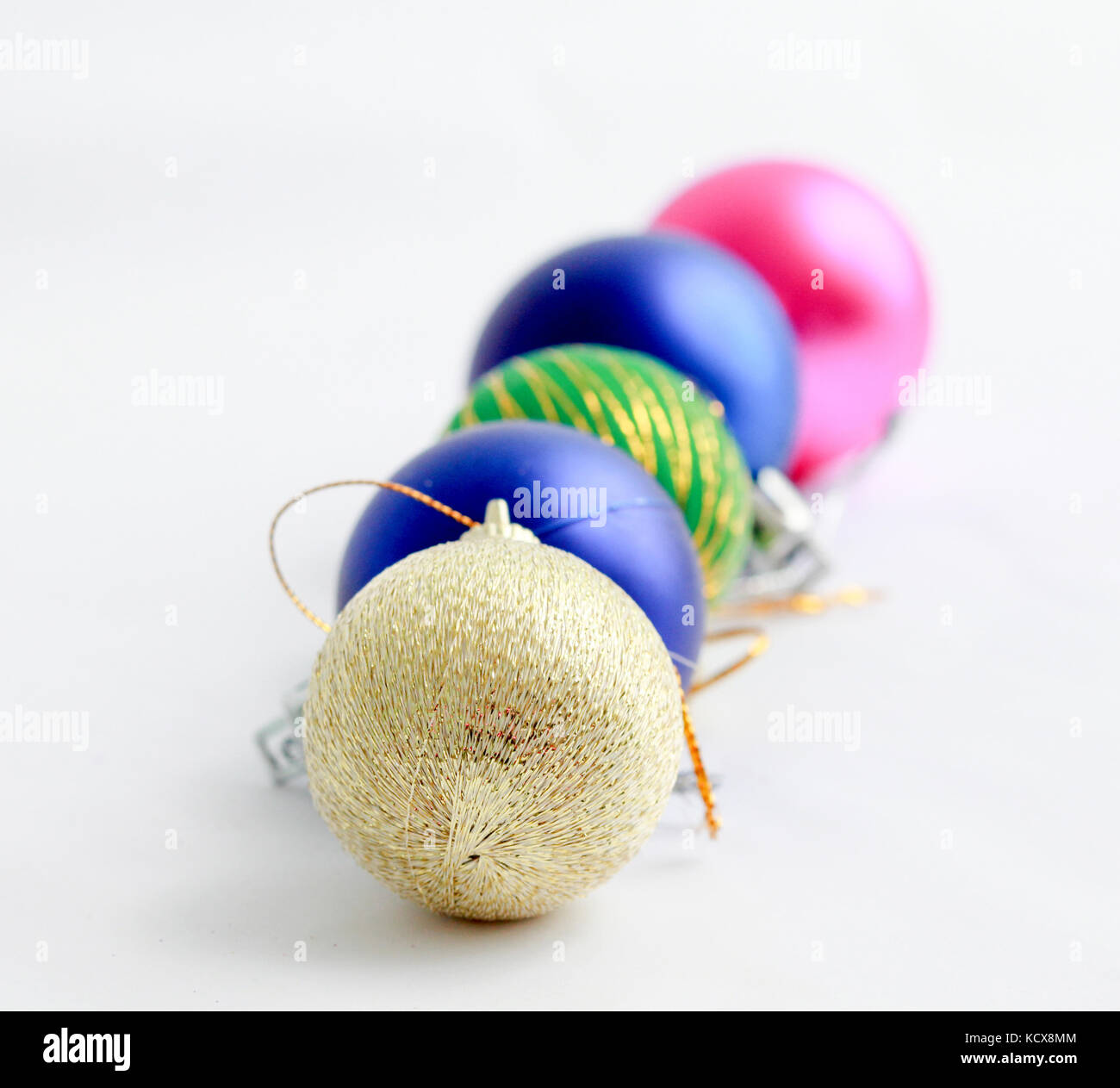 Ball for the Christmas tree,studio shot Stock Photo - Alamy