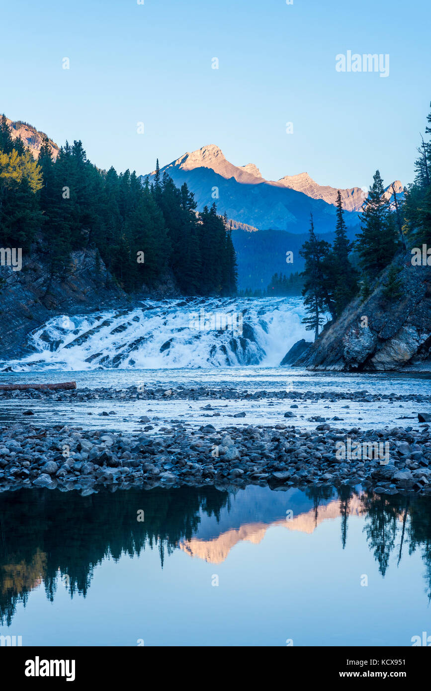 Bow Falls, Banff National Park, Alberta, Canada Stock Photo - Alamy