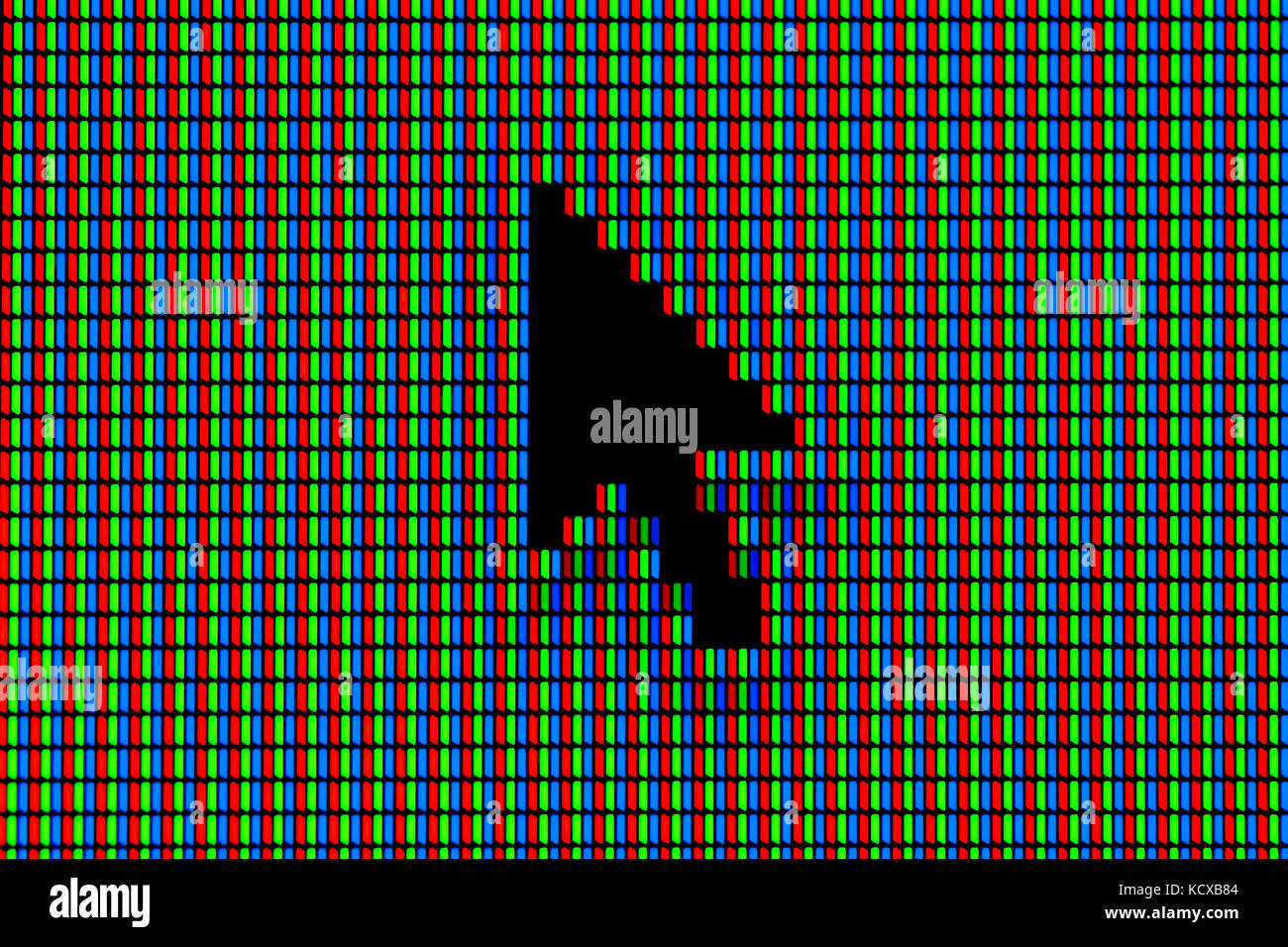 RGB Led Diodes of a Computer Screen / Pixels Macro Stock Photo ... RGB Led Diodes of a Computer Screen / Pixels Macro Stock Photo ...