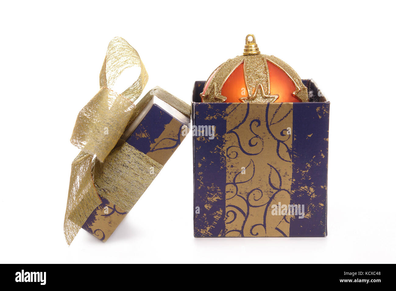 Packed present wrapped in Cut Out Stock Images & Pictures - Alamy