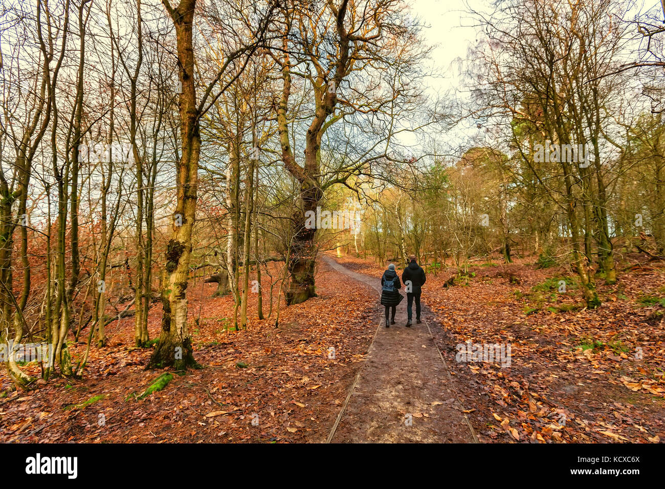 Victorian couple walking countryside hi-res stock photography and ...