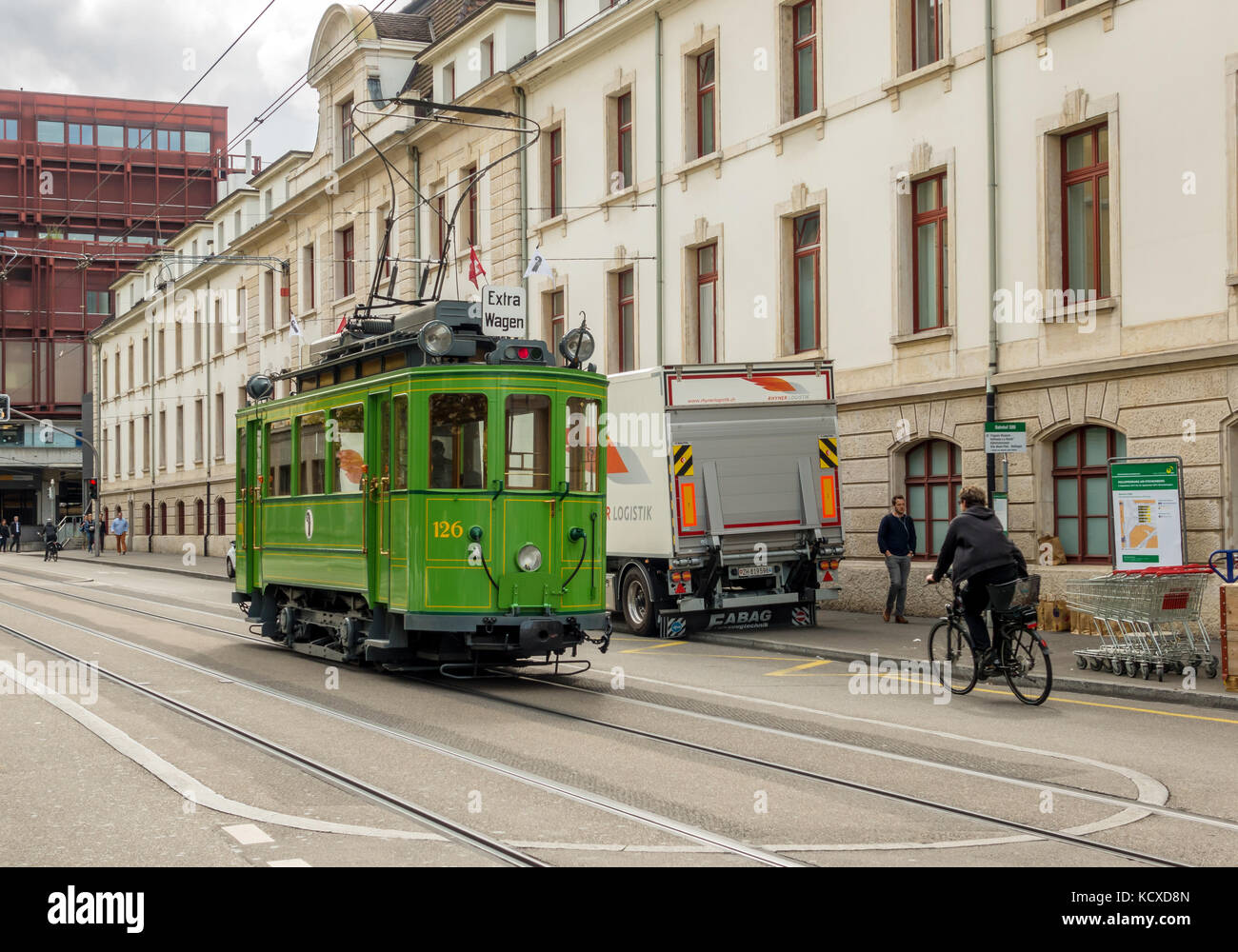 Old tram car hi-res stock photography and images - Alamy