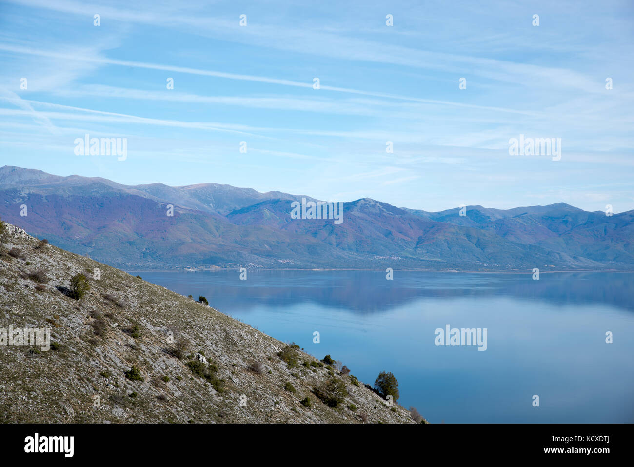 Lake Prespa in Macedonia Stock Photo - Alamy