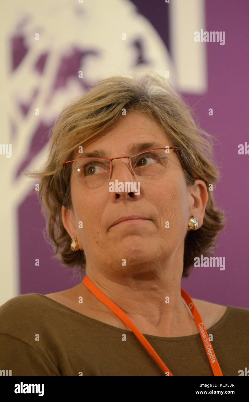 Marie-Noelle Lienemann talks in Lyon, France Stock Photo - Alamy