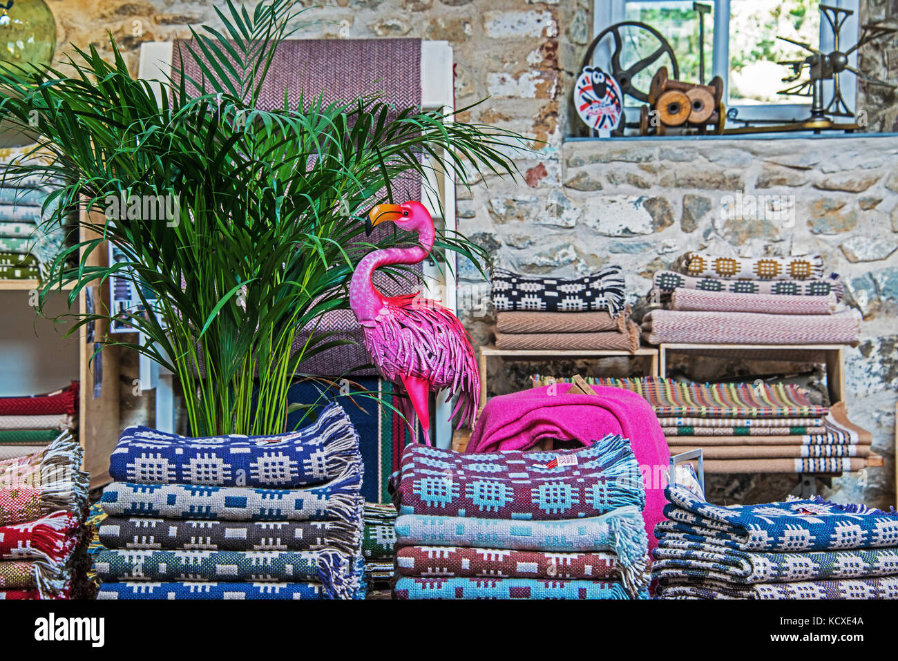 Solva Woollen Mill Stock Photo - Alamy