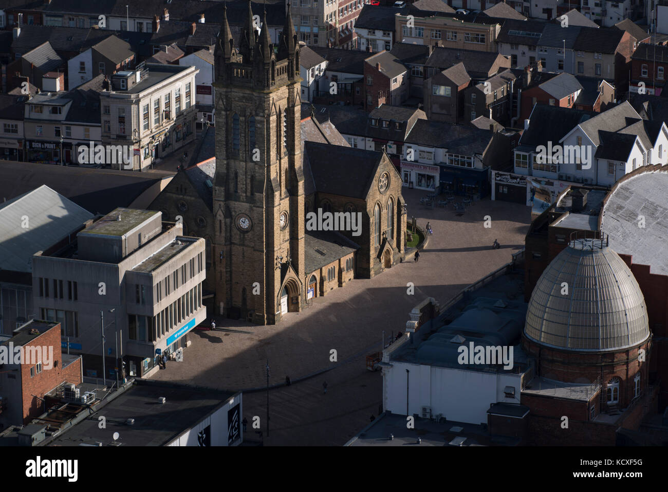 St John's Church, Cedar Square, Blackpool Credit: LEE RAMSDEN / ALAMY ...