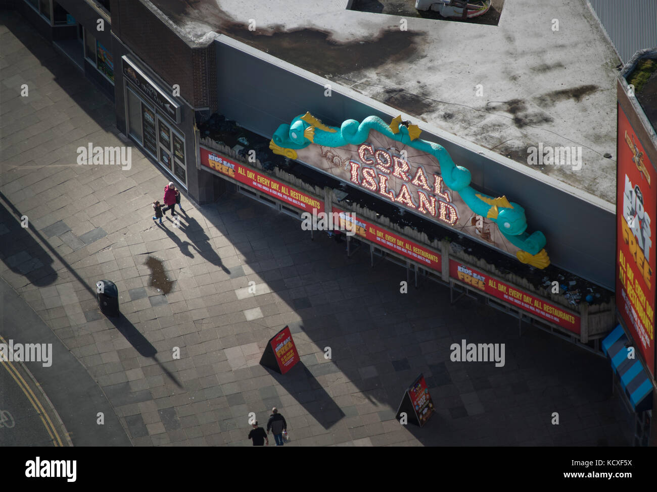 Coral Island, Blackpool arcade. Credit: LEE RAMSDEN / ALAMY Stock Photo ...
