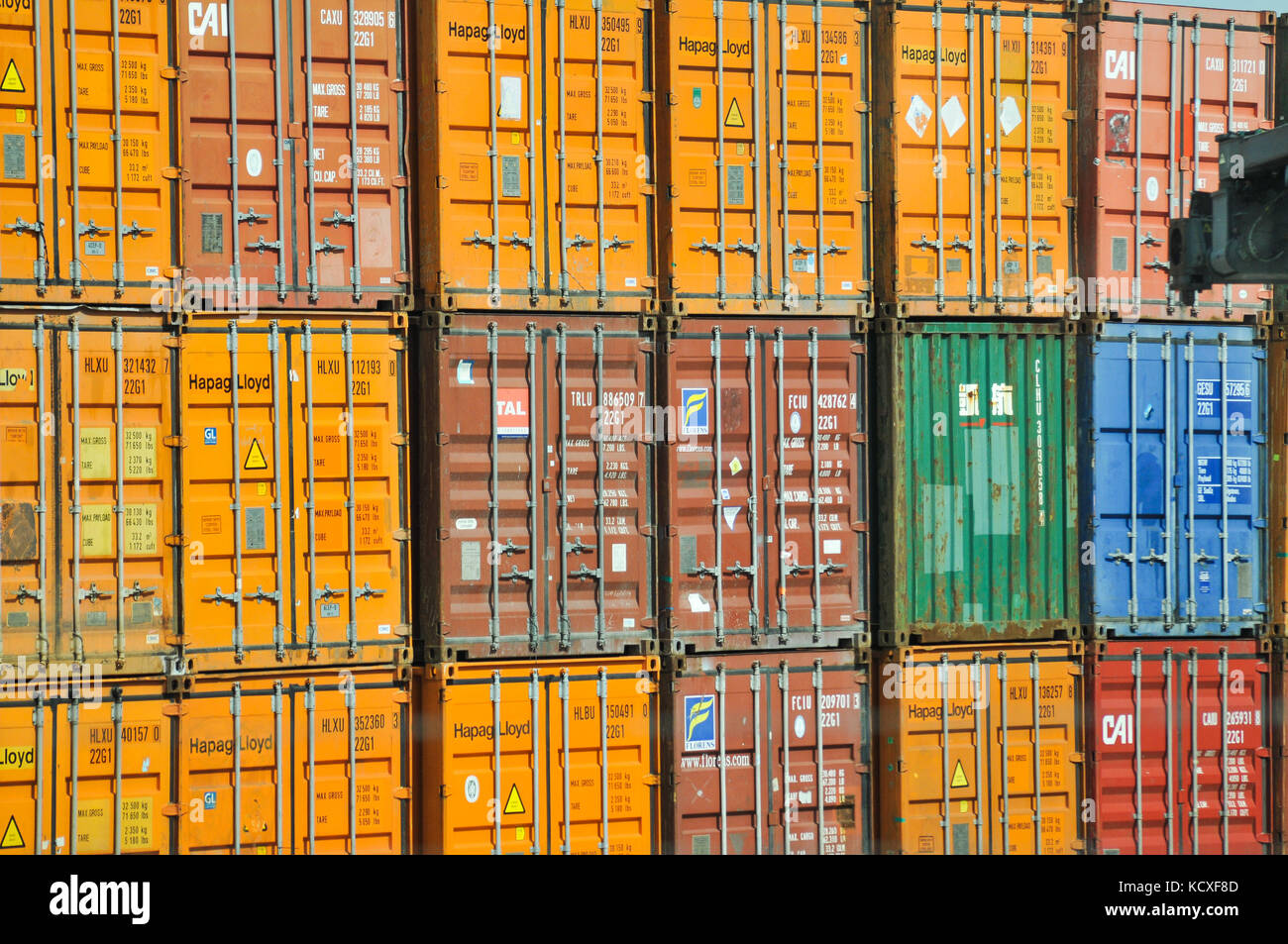 General views of a SNCF Freight station, Venissieux, France Stock Photo ...