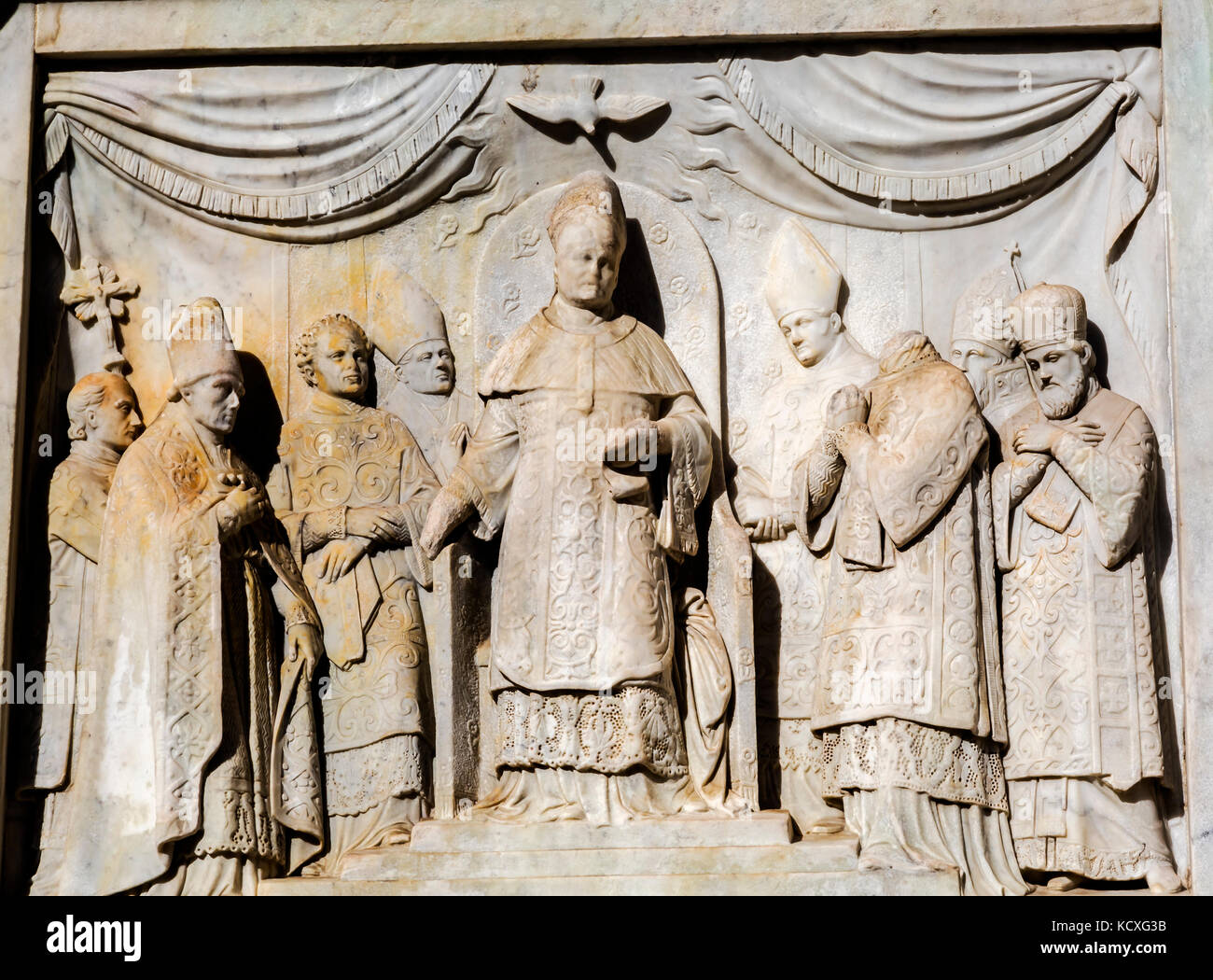 Pope Cardinals Bishops Statue Immaculate Conception Column Colonna dell ...