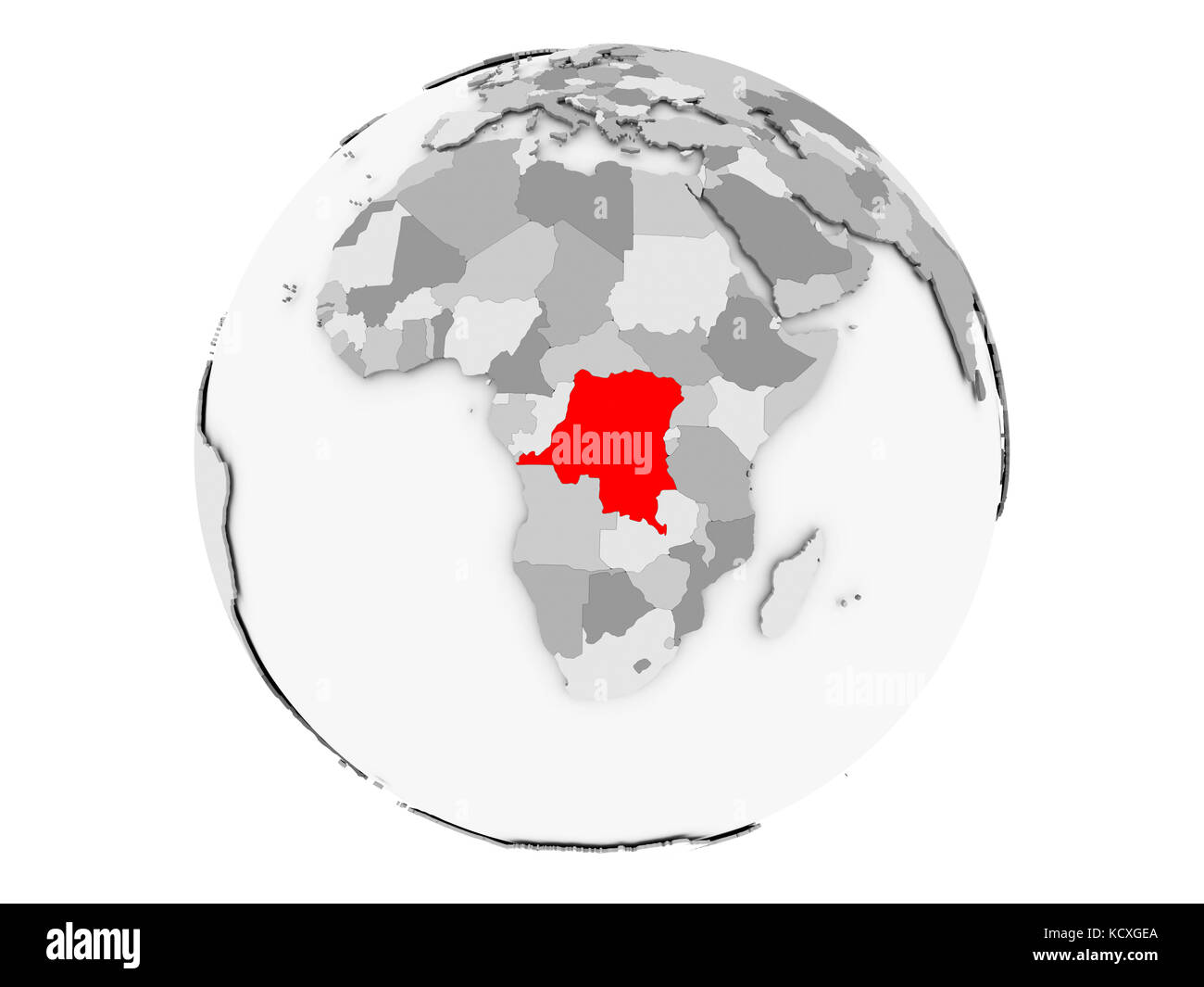 Drc map Cut Out Stock Images & Pictures - Alamy