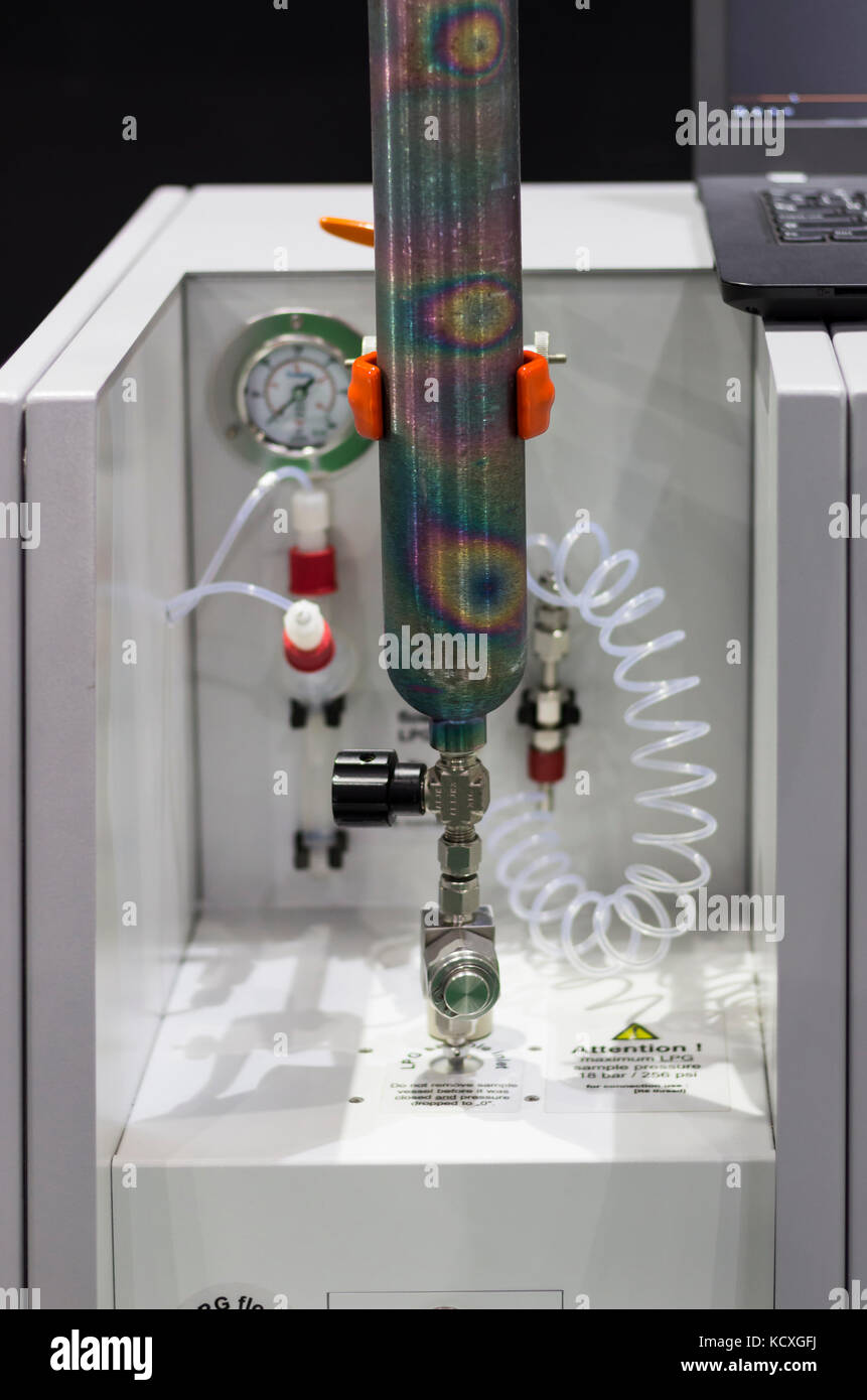 Close up Elemental Analyzer ; close up Stock Photo - Alamy