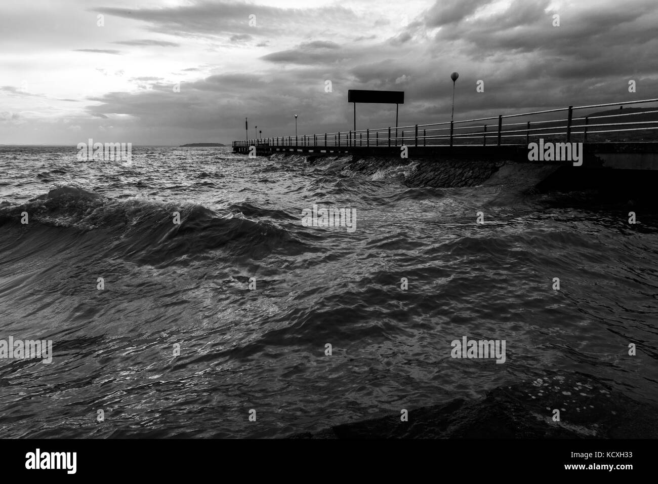 Menacing wave Black and White Stock Photos & Images - Alamy
