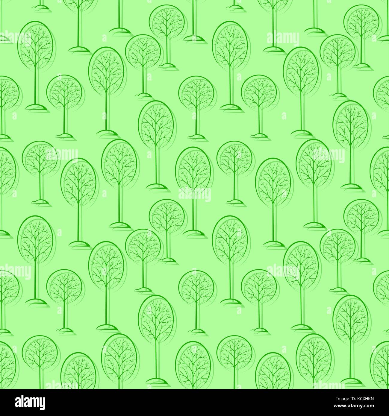 Woodland flora background Stock Vector Images - Alamy