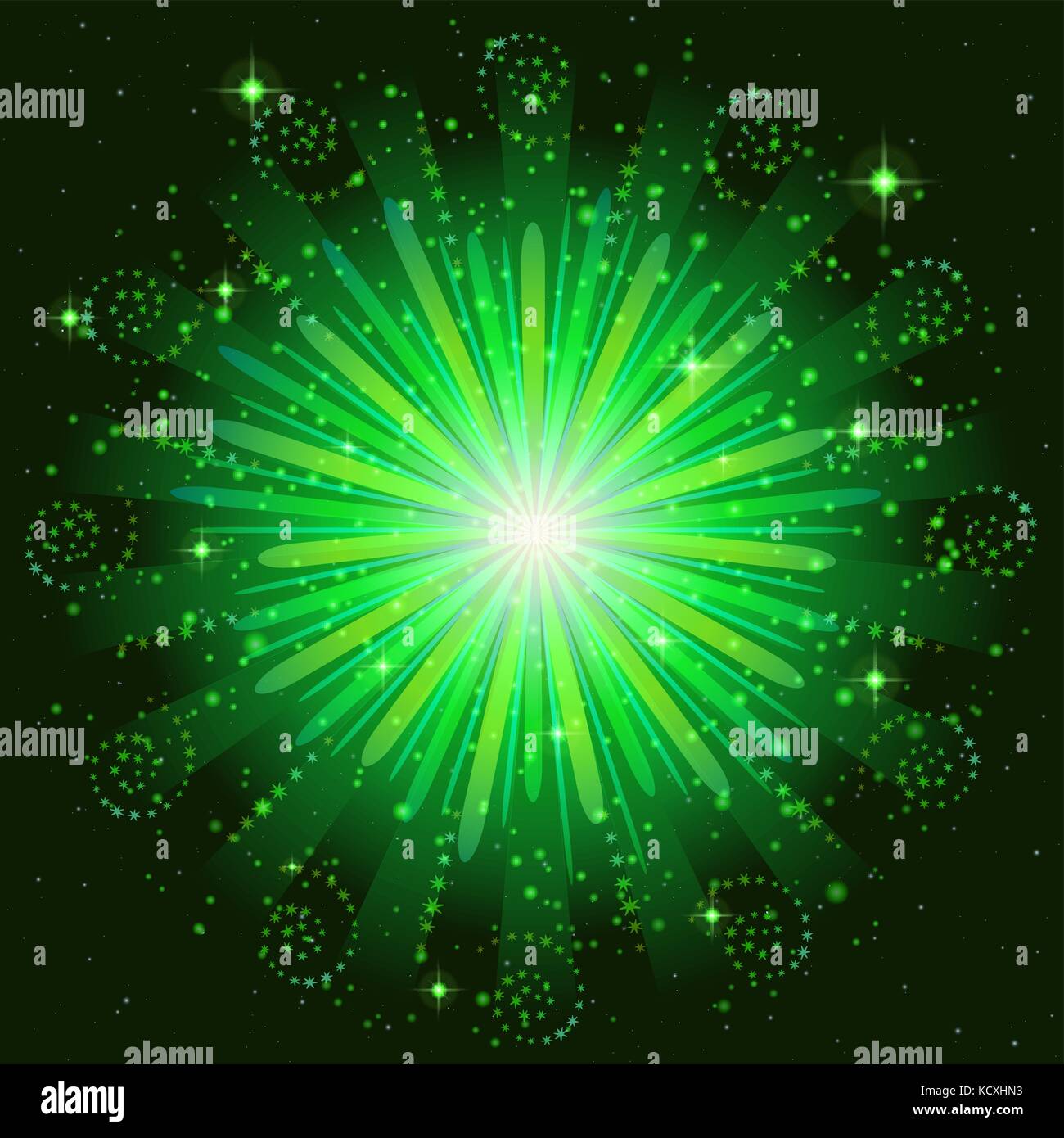 Holiday Firework Background Stock Vector Image & Art - Alamy