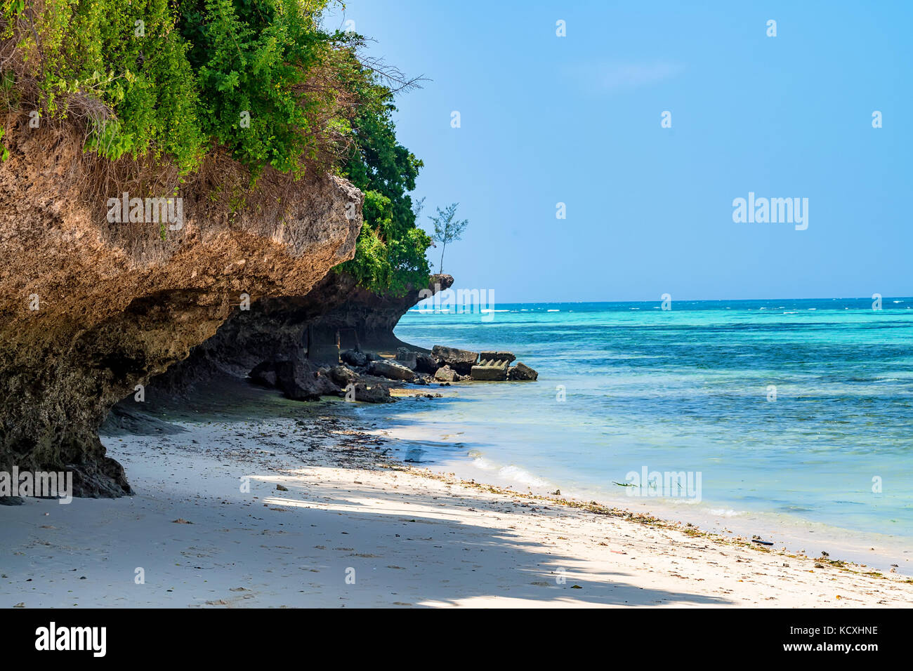 Beach landscape with beautiful coastline Stock Photo - Alamy