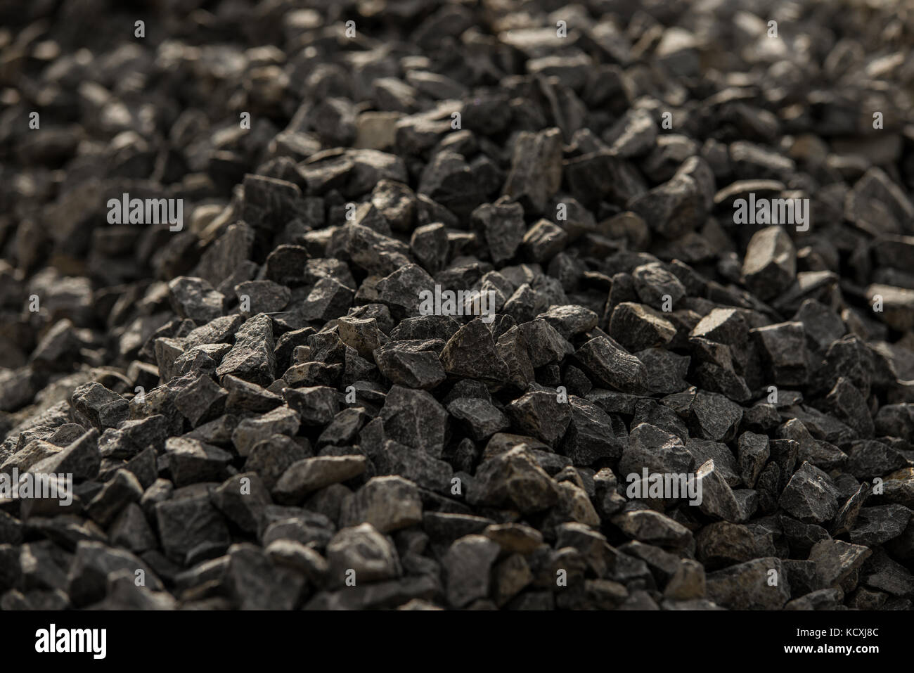 dark rubble granite boulder pile Stock Photo - Alamy