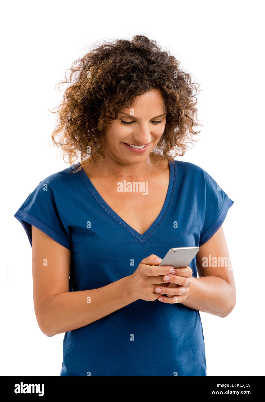Folded phone hi-res stock photography and images - Alamy