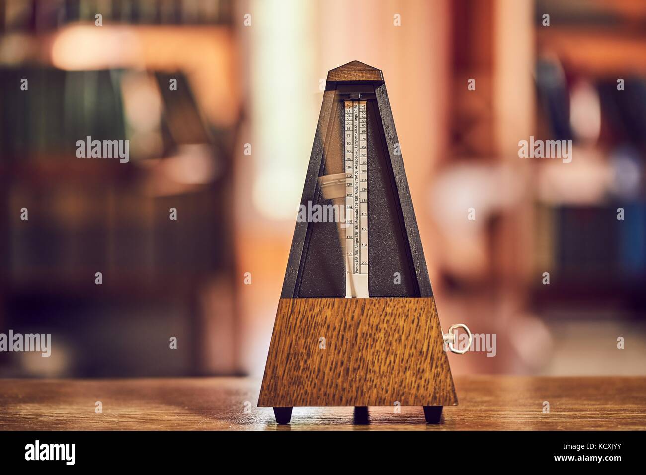 Old Classic Metronome Stock Photo - Alamy