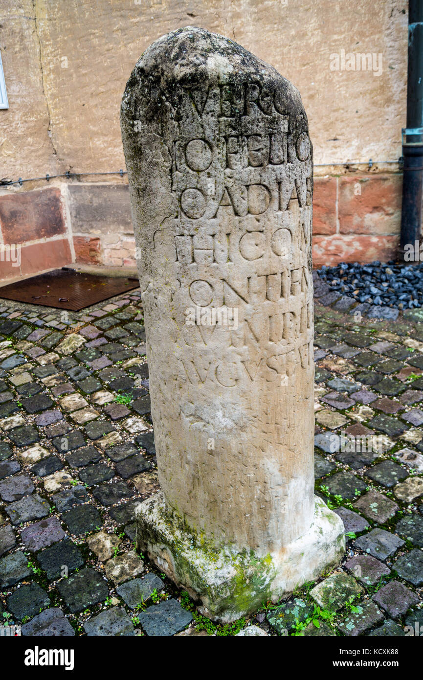 Roman milestone hi-res stock photography and images - Alamy