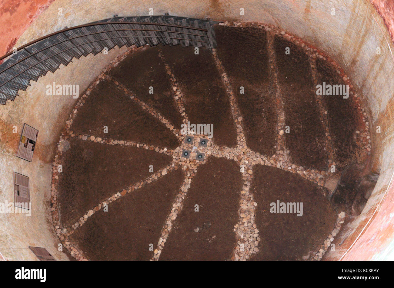 The saint Blai ice cave or ice cellar Stock Photo - Alamy